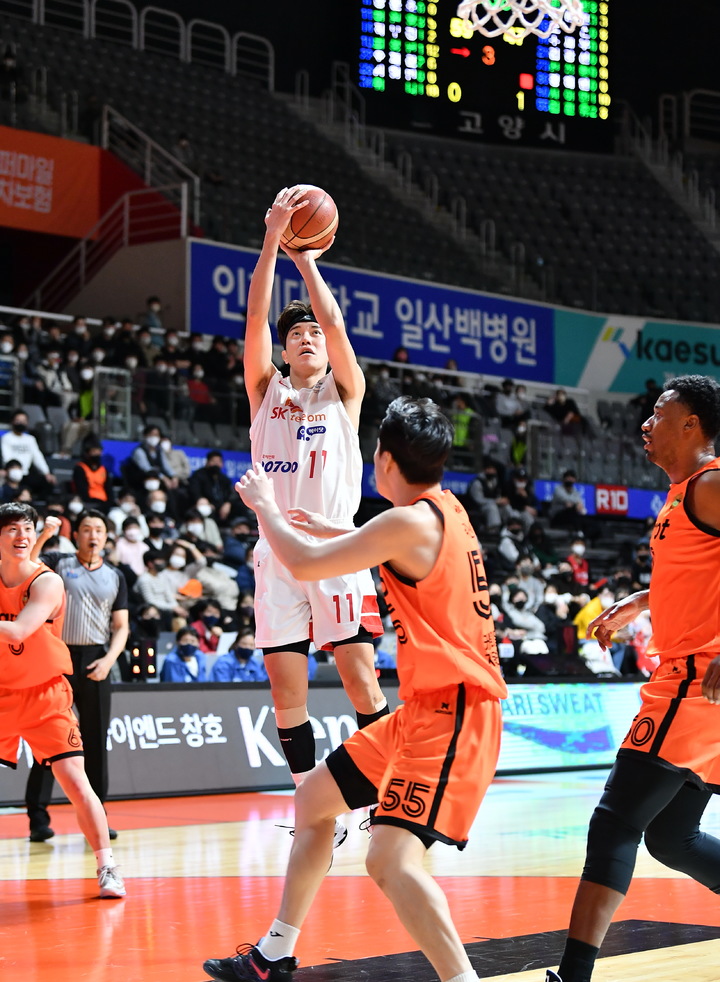 SK 허일영 "이제 시작, 맞춰가면 마지막에 웃을 것"