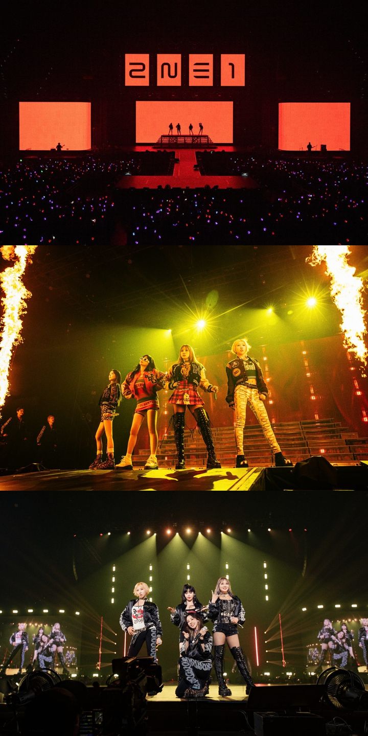 2NE1、デビュー15周年記念日本コンサート成功…BABYMONSTERがサプライズ登場 | K-POP | K-HALLYUNEWS