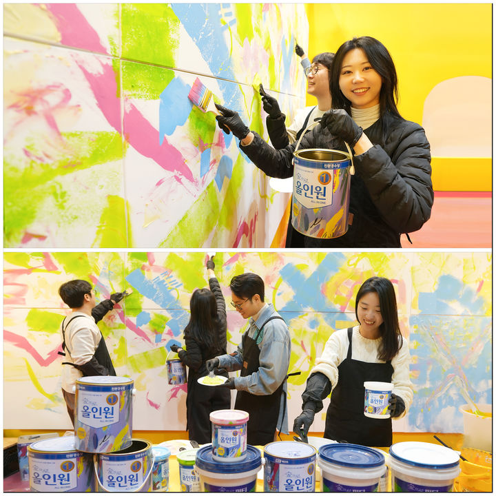 KCC, 1000명과 함께 ESG 그린다…친환경 공공예술 진행