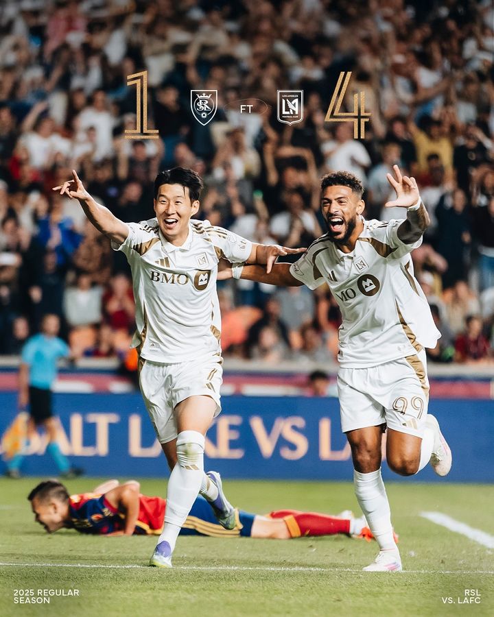 손흥민 임팩트에 웃는 LAFC, MLS컵 플레이오프 진출 확정 :: 공감언론 뉴시스